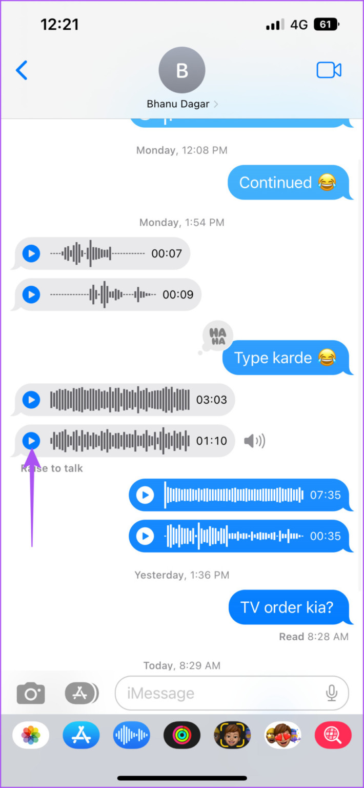 3 Fixes for iMessage Voice Messages Playing in Low Volume - Guiding Tech