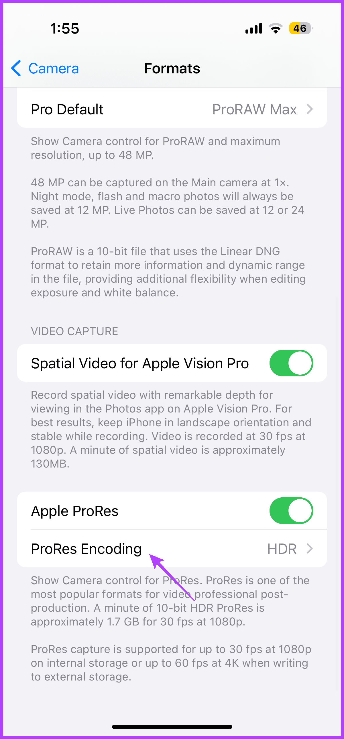 Why Is iPhone 15 Pro's Log Video Not Working and How to Fix It ...