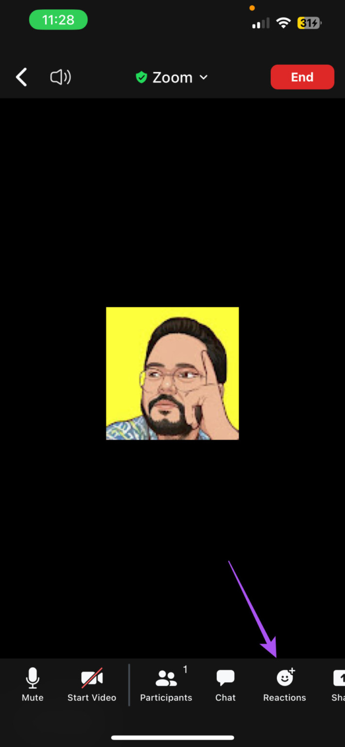 How to Use Animated Reactions in Zoom - Guiding Tech