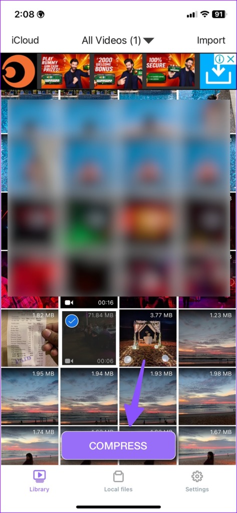 4 Ways to Reduce Video Size on iPhone - Guiding Tech