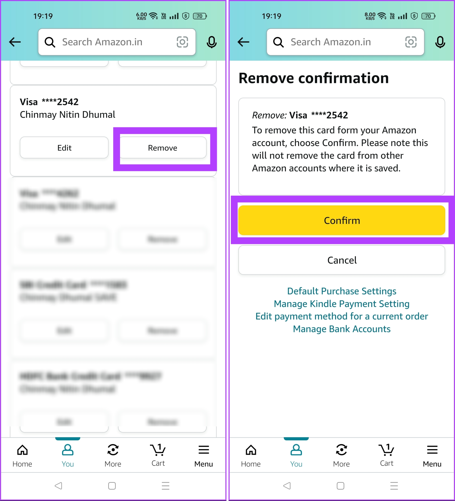 How to Delete a Credit Card From Amazon - Guiding Tech