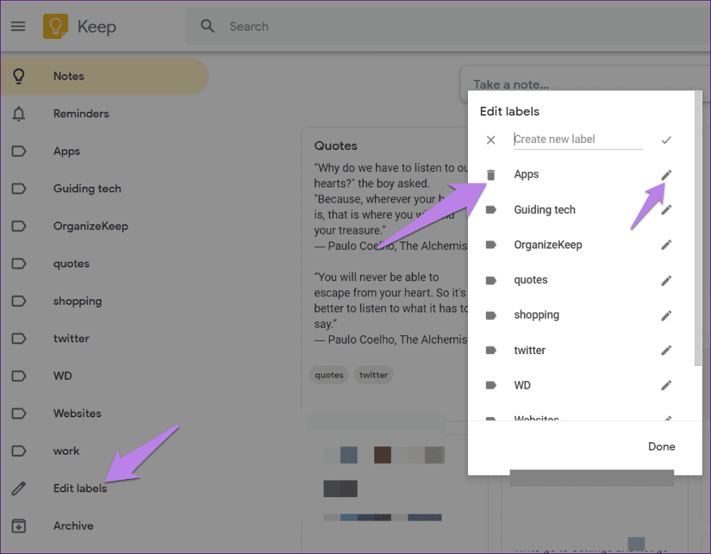 What Are Google Keep Labels and How to Use Them Effectively