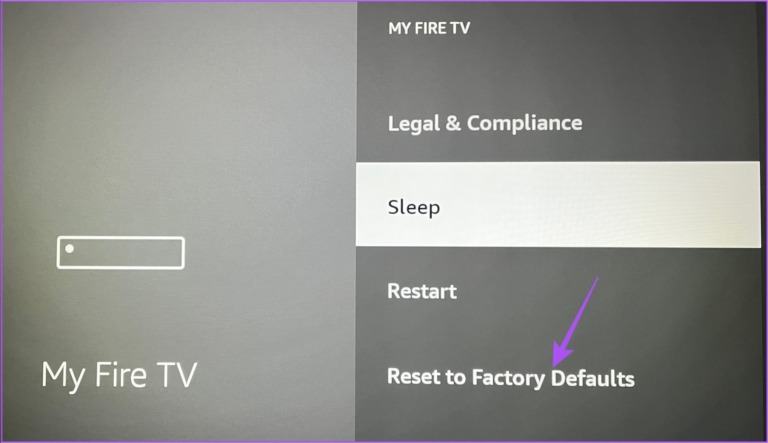 5 Ways to Reset Amazon Fire TV Stick to Factory Settings - Guiding Tech