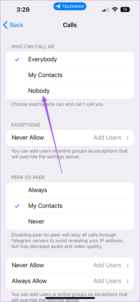 How to Restrict Voice Calls and Voice Messages on Telegram 2025