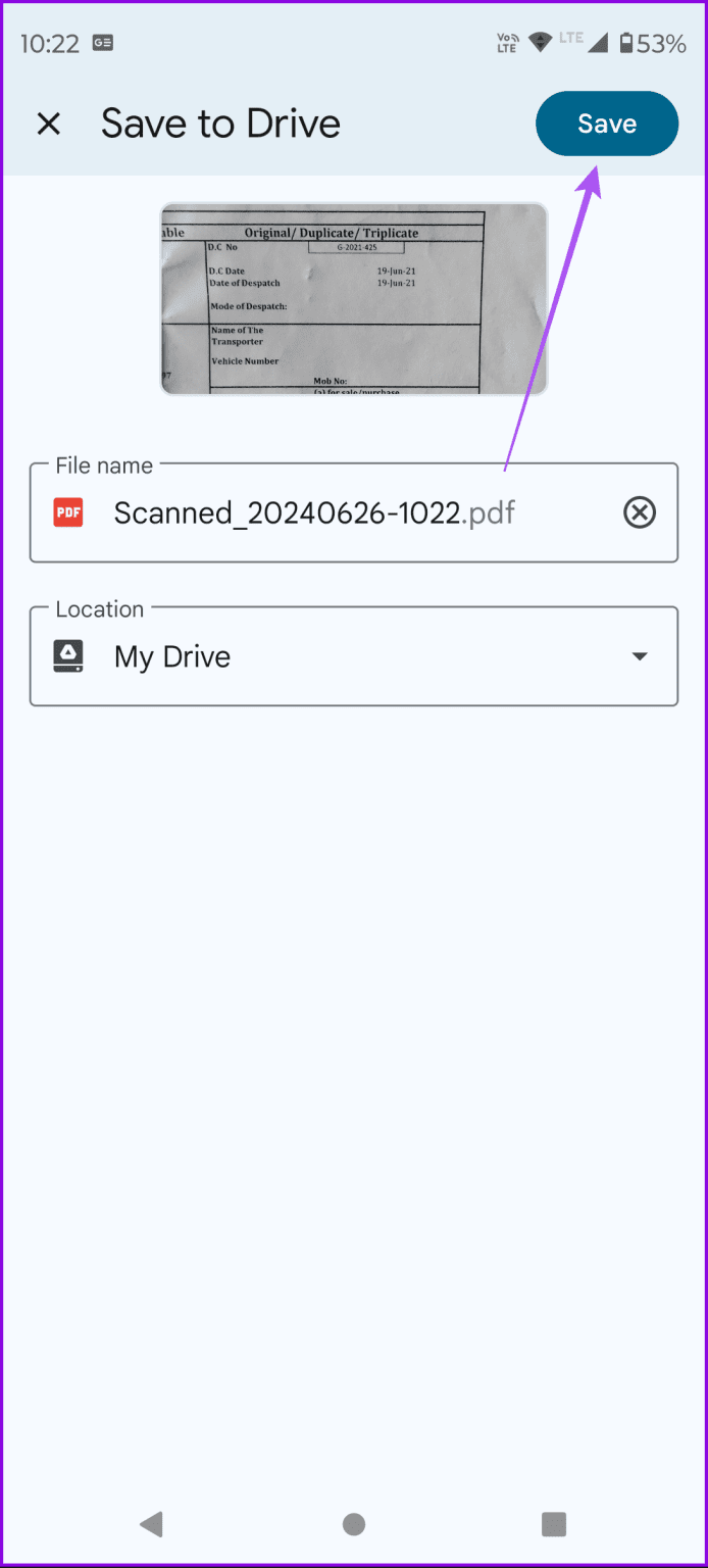 How to Insert a Scanned Document in Google Docs