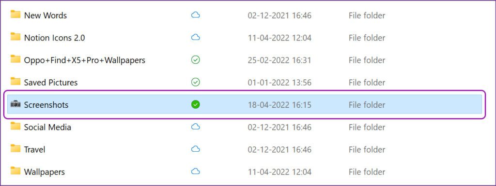 How to Change Screenshot Location in Windows 11 - Guiding Tech