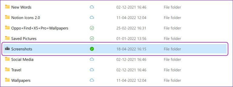 How to Change Screenshot Location in Windows 11 - Guiding Tech