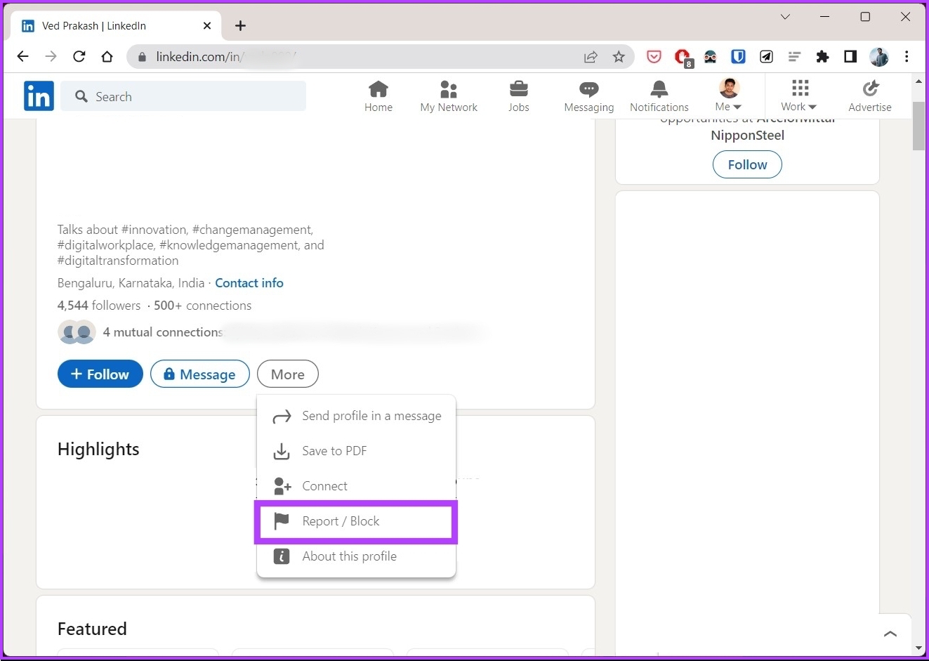 How to Block Someone on LinkedIn Without Them Knowing - Guiding Tech
