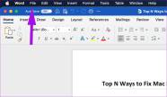 Top 8 Ways To Fix Microsoft Word Not Saving On Mac Guiding Tech Top 8 Ways To Fix Microsoft Word Not Saving On Mac Guiding Tech