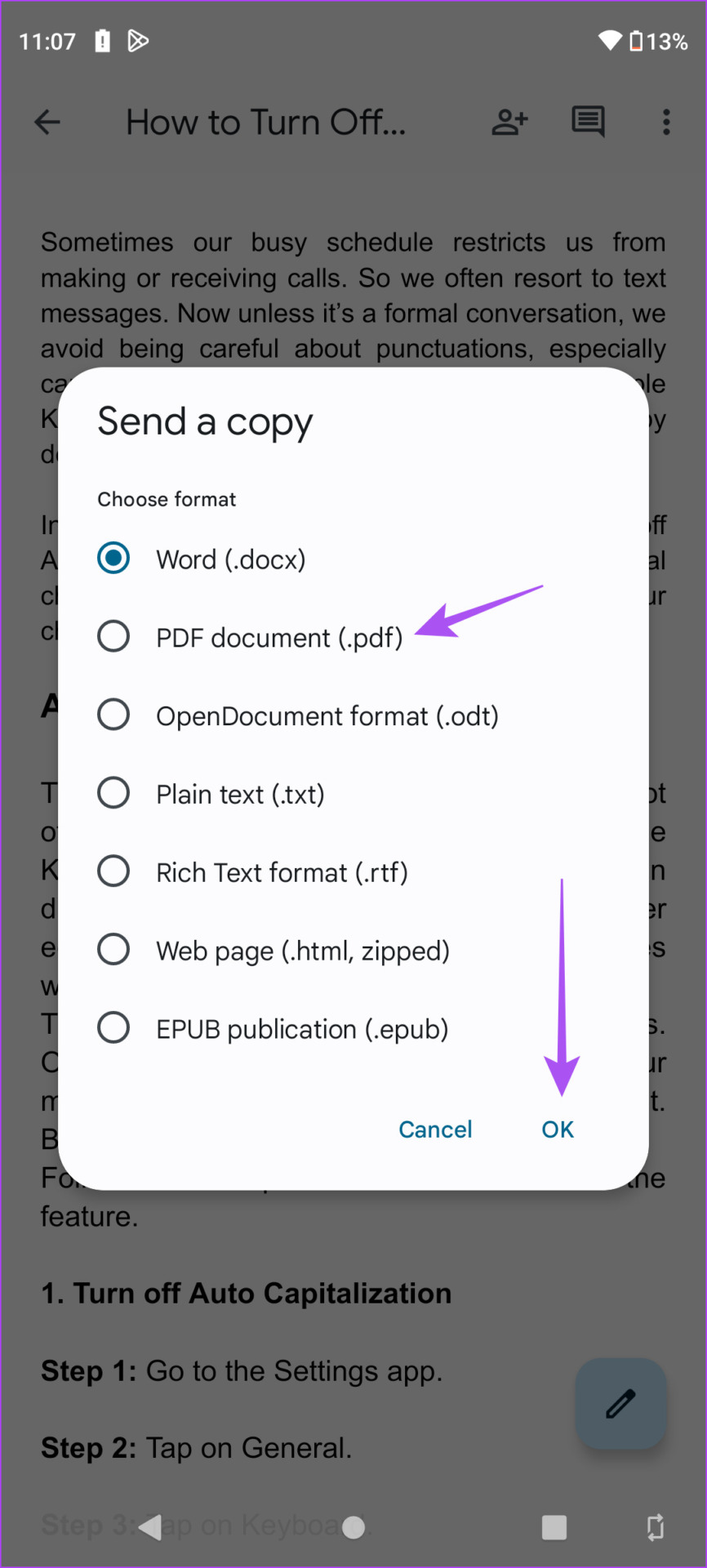 8 Best Fixes for Google Docs Not Downloading PDF File - Guiding Tech