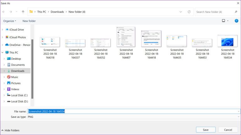 How to Change Screenshot Location in Windows 11 - Guiding Tech