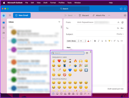 How to Insert Emojis in a Microsoft Outlook Email - Guiding Tech
