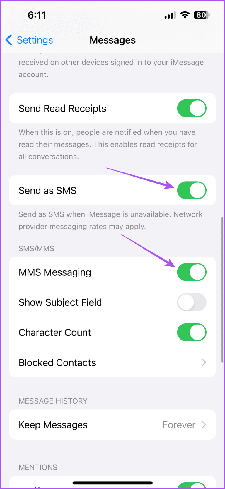 How to Force Send Text Message Instead of iMessage to a Contact ...