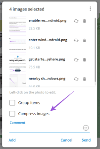How to Send High Quality Photos and Video on Telegram - Guiding Tech