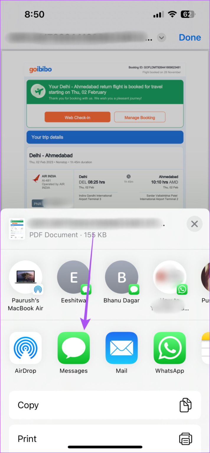 5 Best Ways to Share PDF Files From iPhone - Guiding Tech