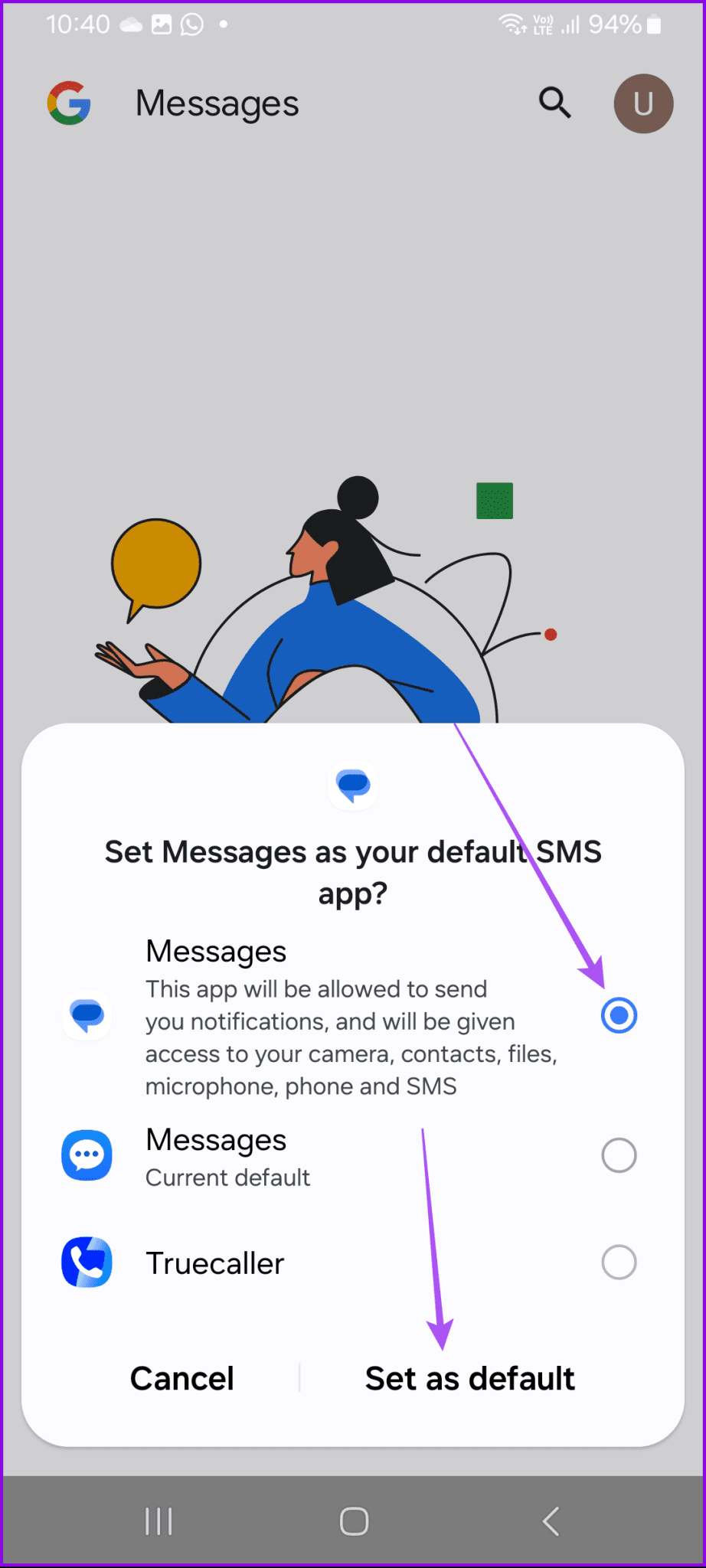 6 Fixes for Samsung Galaxy Phones Not Receiving Text Messages