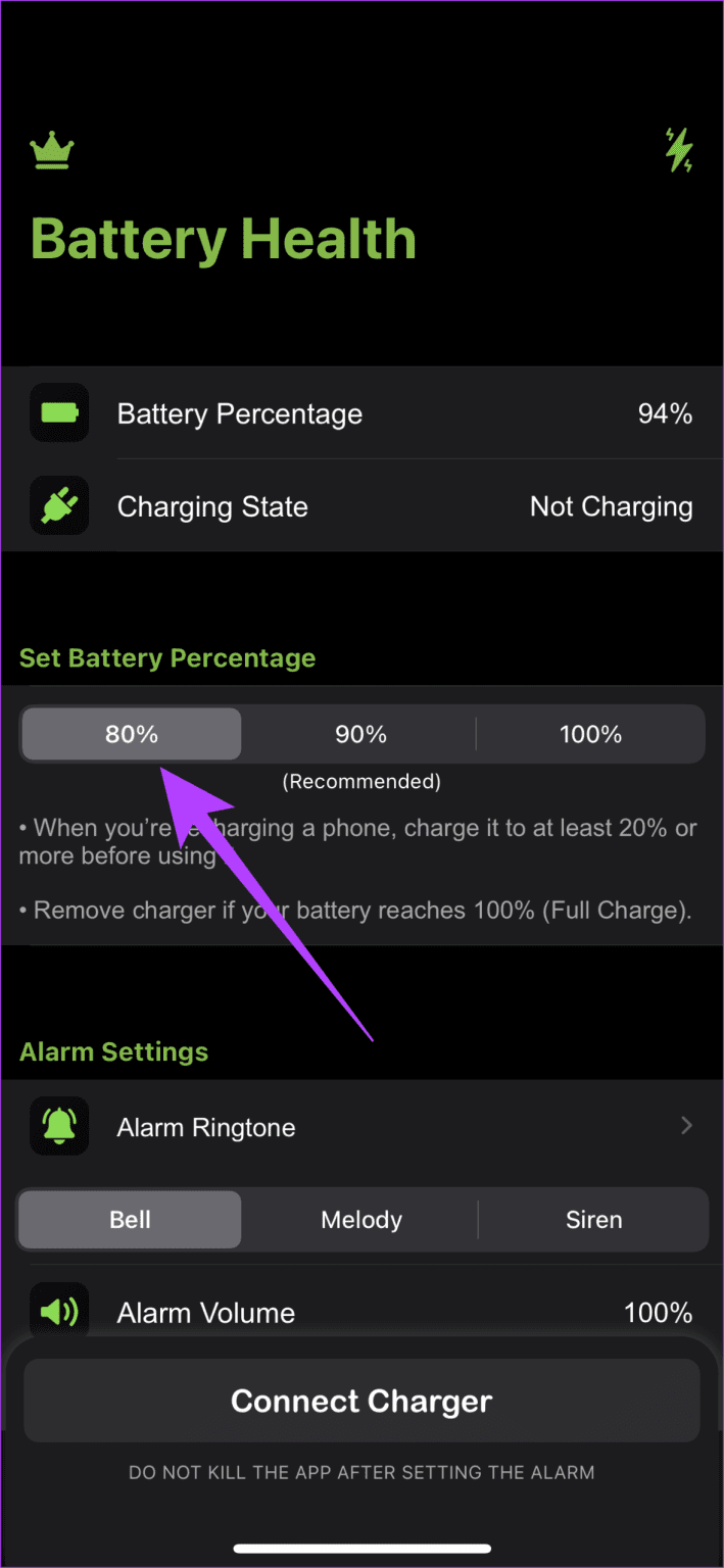How to Restrict Battery Charging at 80% on iPhone - Guiding Tech