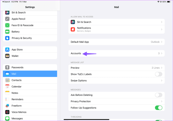 How to Set Up Outlook on iPad - Guiding Tech
