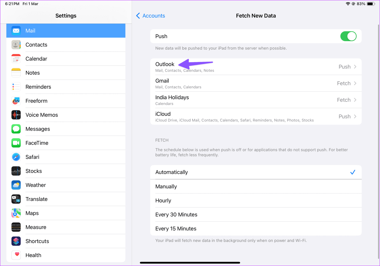 How to Set Up Outlook on iPad - Guiding Tech