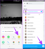 How To Share Instagram Post To Snapchat Story Guiding Tech How To Share Instagram Post To Snapchat Story Guiding Tech
