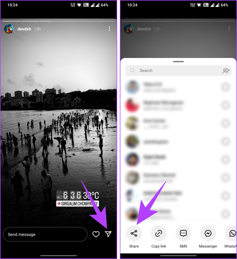 How to Share Instagram Post to Snapchat Story - Guiding Tech