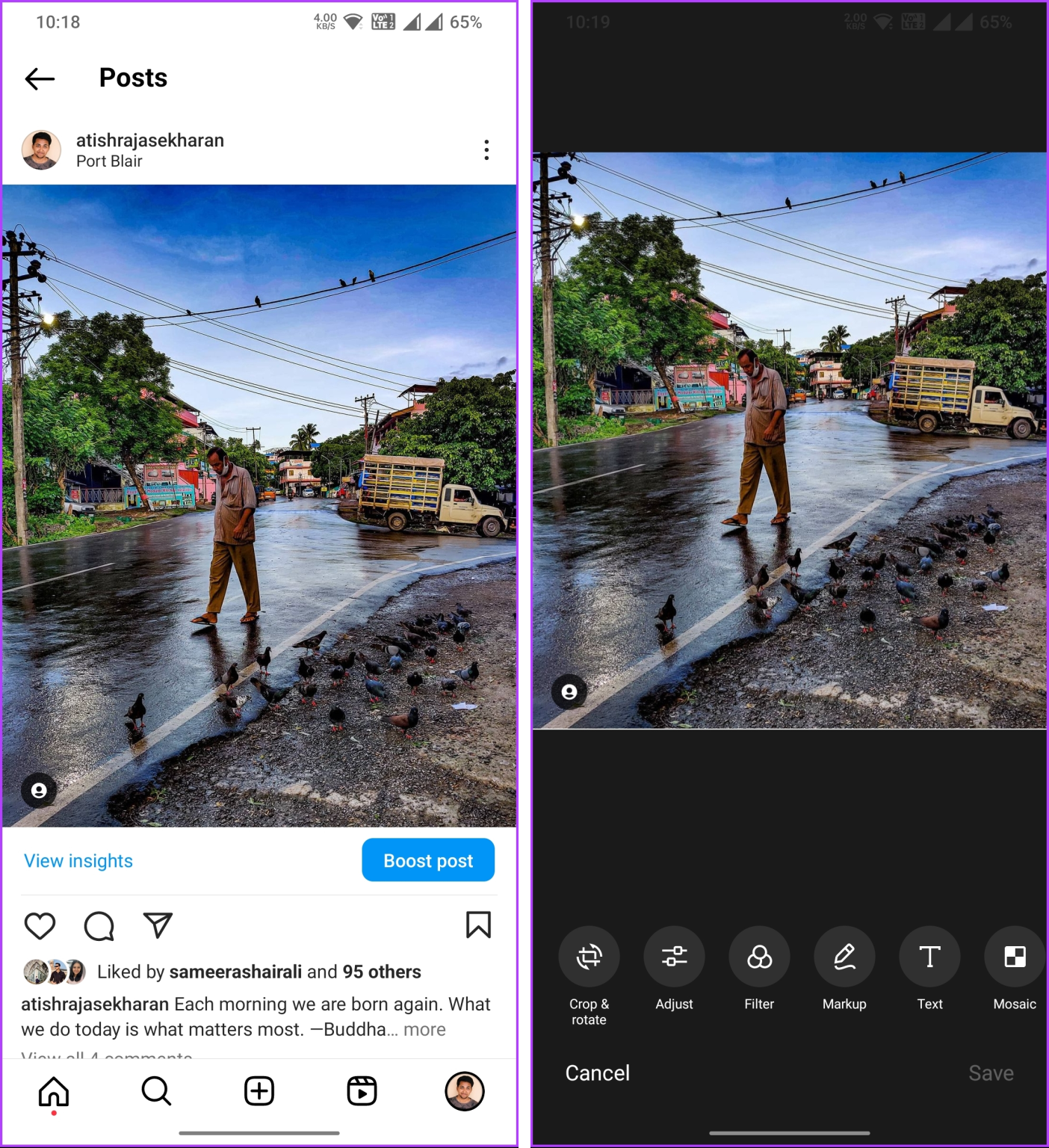 How to Share Instagram Post to Snapchat Story - Guiding Tech