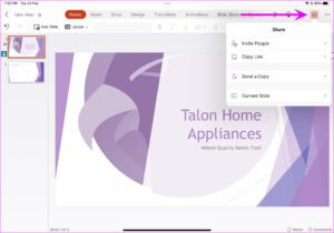 How to Collaborate in Microsoft PowerPoint on Windows and iPad ...