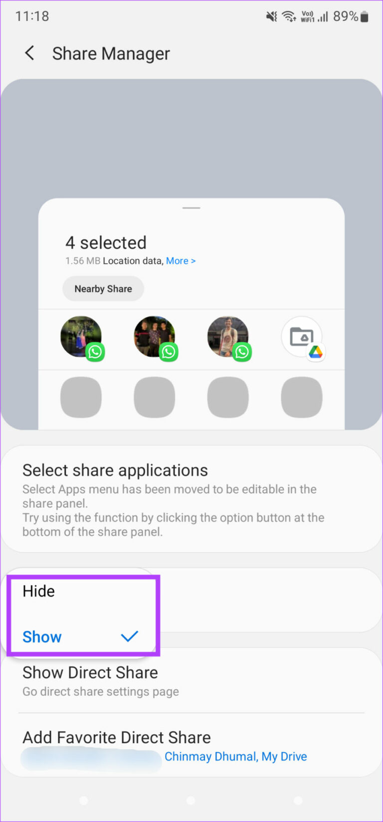 How to Customize Share Menu on Samsung Galaxy Phones - Guiding Tech