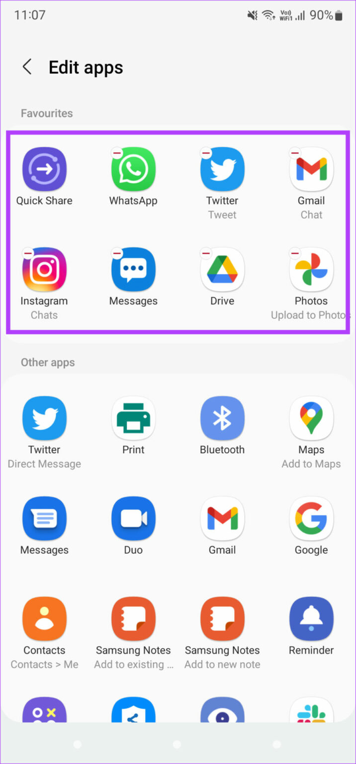How to Customize Share Menu on Samsung Galaxy Phones - Guiding Tech
