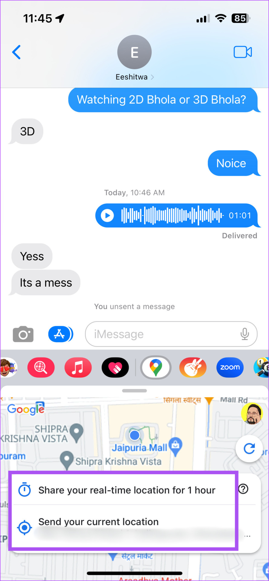2 Best Ways to Share Live Location Using Messages App on iPhone 2025