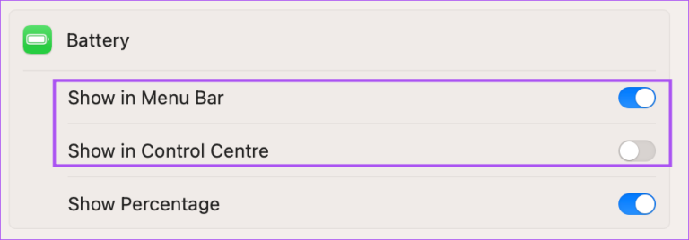 3 Fixes for Battery Icon Not Showing on Mac - Guiding Tech
