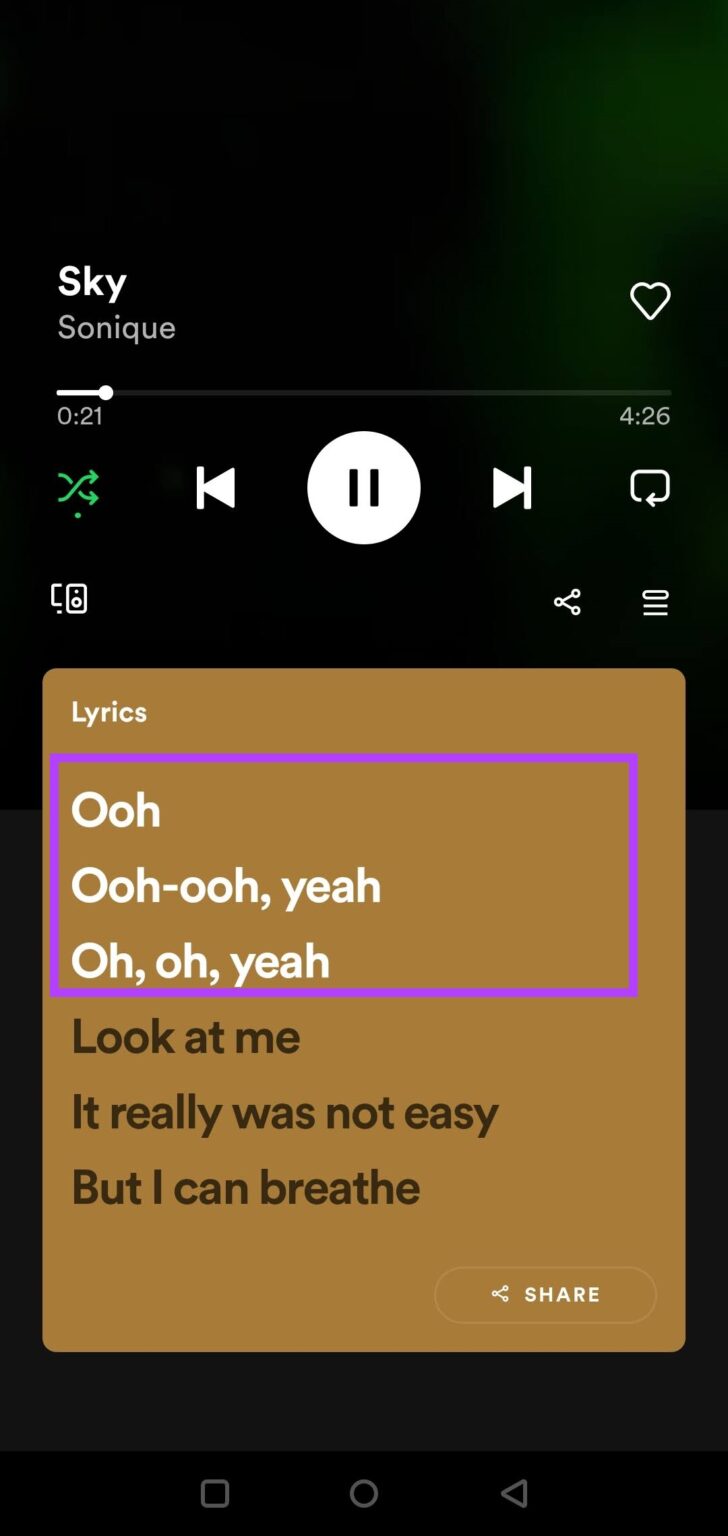 How to View Lyrics on Spotify Mobile, Desktop and TV - Guiding Tech
