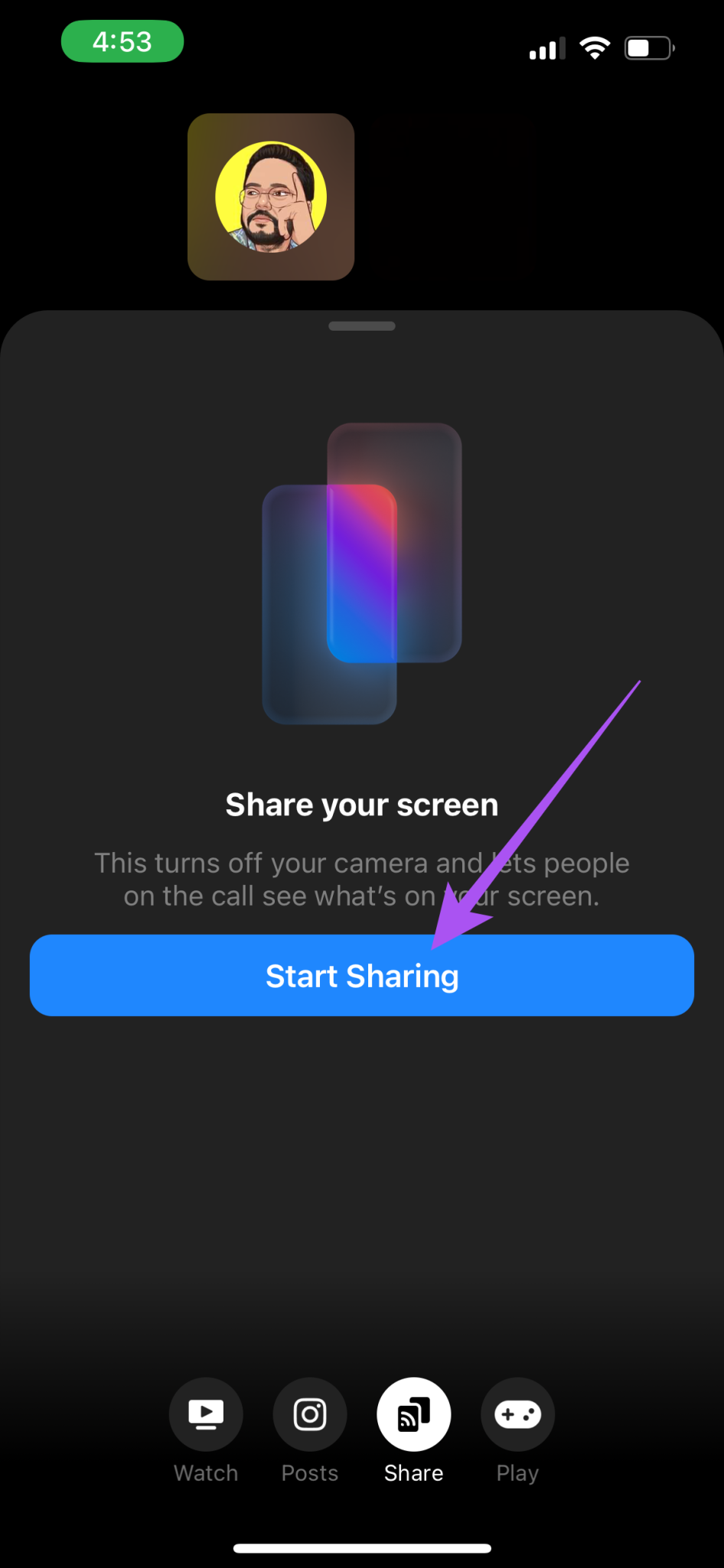 How to Share Screen in Facebook Messenger on Mobile and Desktop ...
