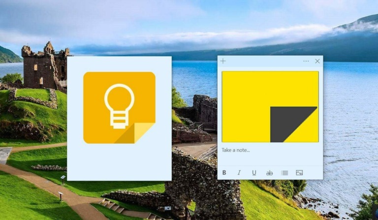How to Access Google Keep Notes From Windows 10