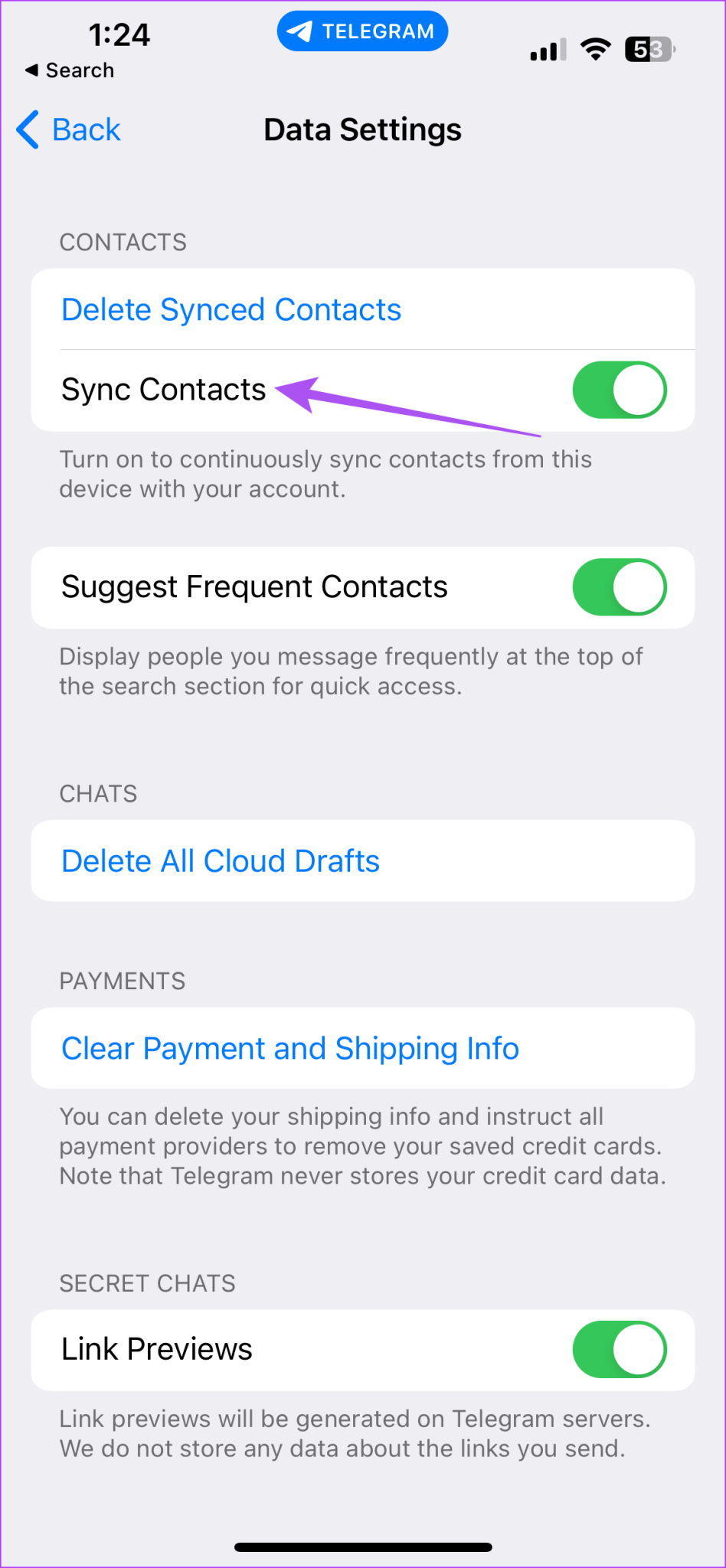3 Fixes for Telegram Not Syncing Contacts - Guiding Tech