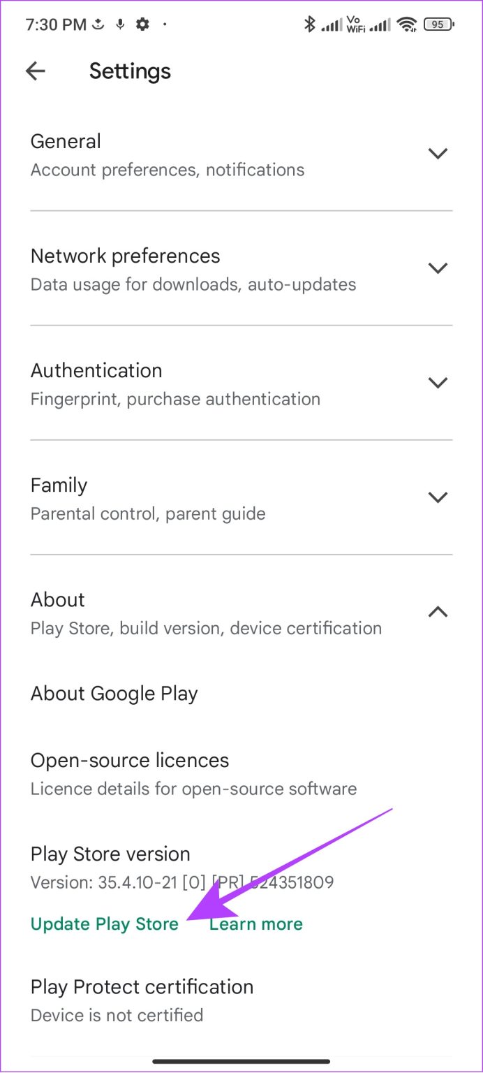 6 Ways to Fix 'Something Went Wrong' Error in Play Store - Guiding Tech