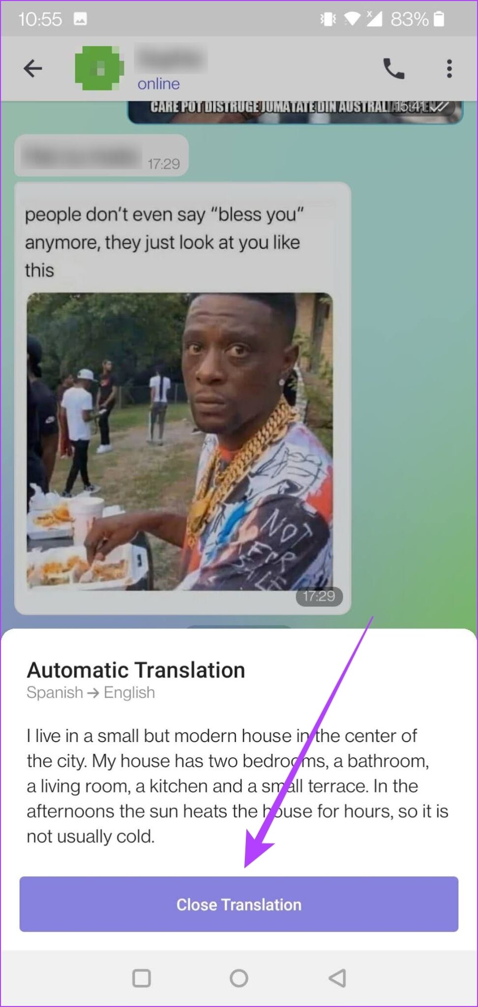 How to Translate Messages in Telegram - Guiding Tech