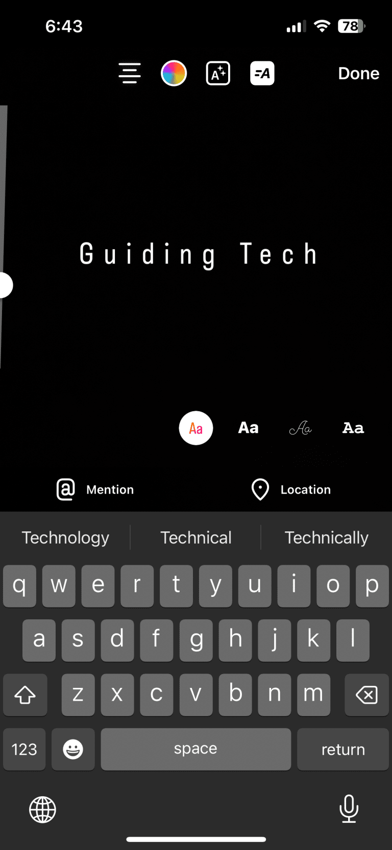11 Instagram Story Text Tips and Tricks You Should Know - Guiding Tech