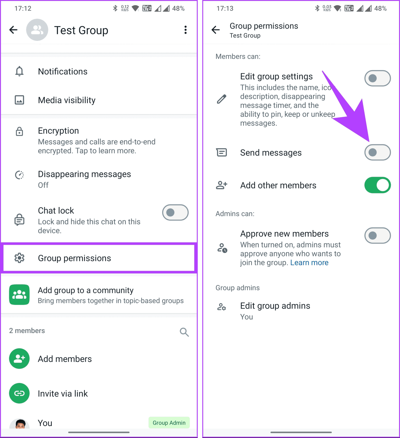 How to Restrict WhatsApp Group Activities - Guiding Tech