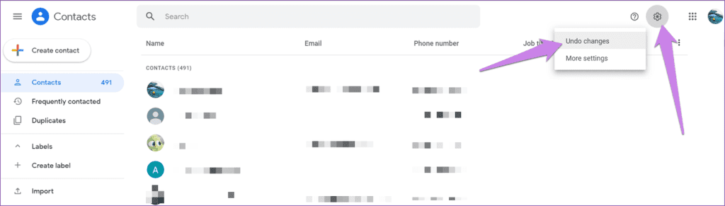 How to Restore Deleted Contacts from Google