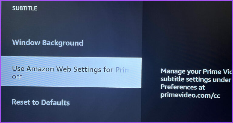 How to Get and Customize Subtitles on Amazon Fire TV Stick - Guiding Tech
