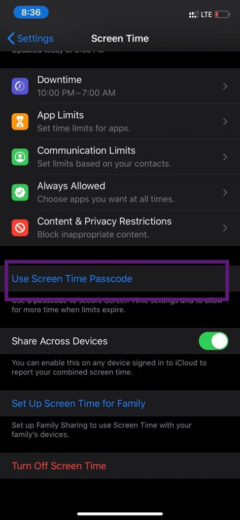 How to Secure iPhone Using Screen Time Passcode - Guiding Tech