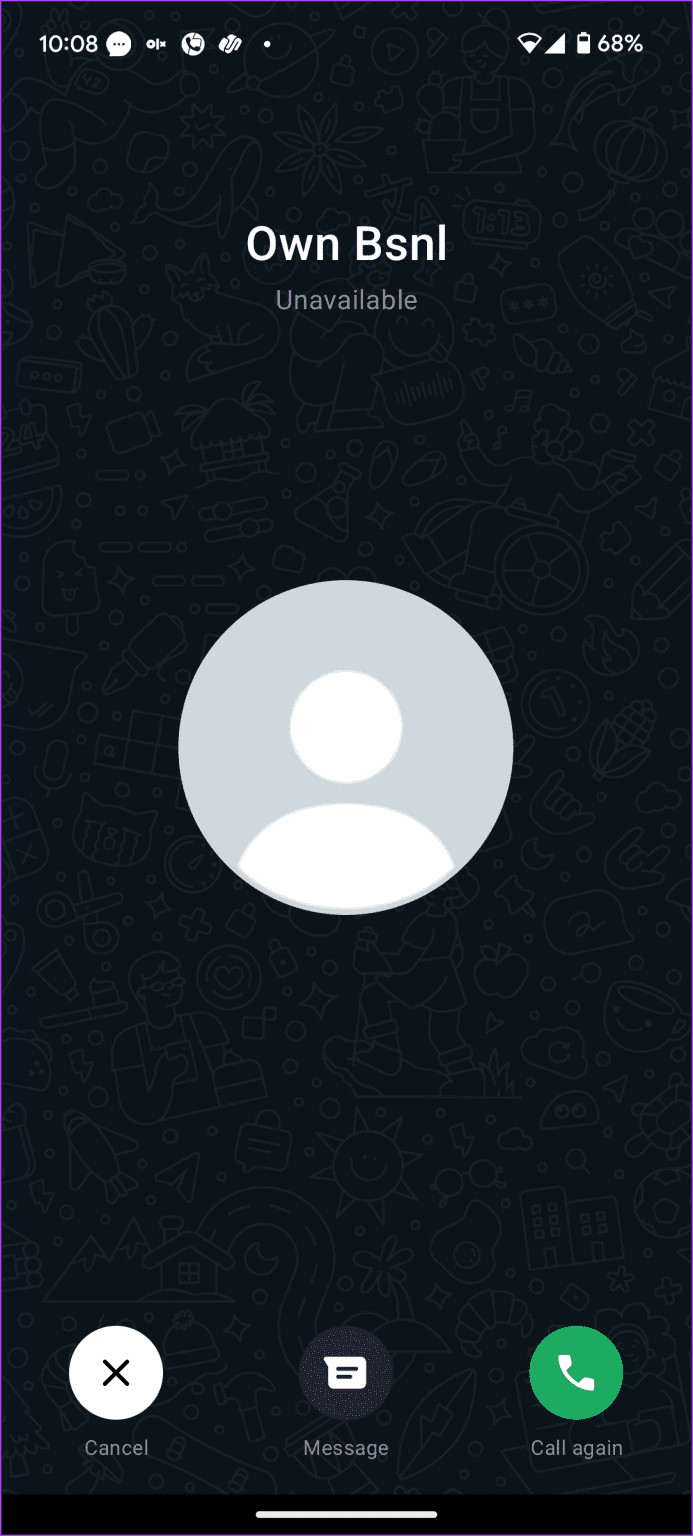 What Does it Mean When WhatsApp Call Says Unavailable, No answer, Declined, Etc. - Guiding Tech