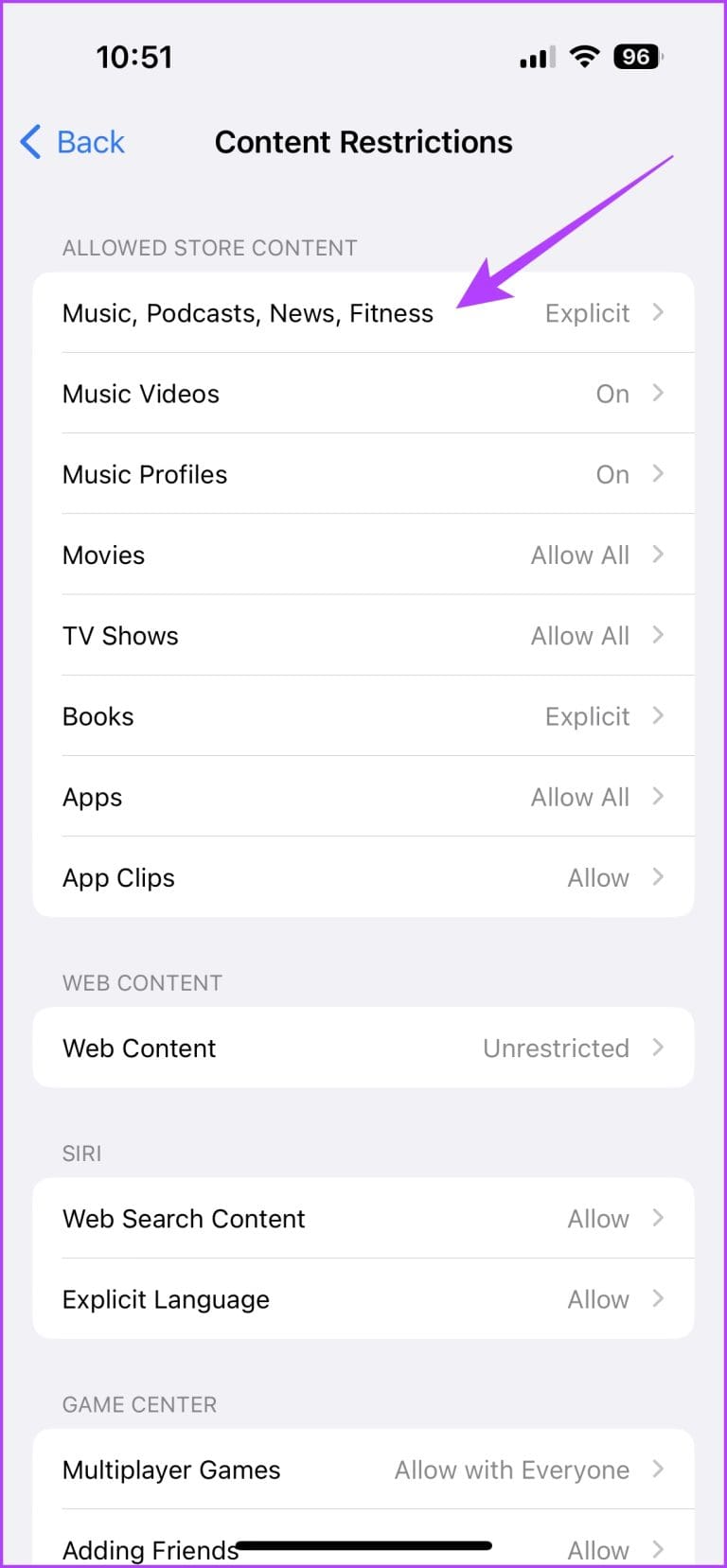 How to Allow or Turn off Explicit Content on Apple Music - Guiding Tech