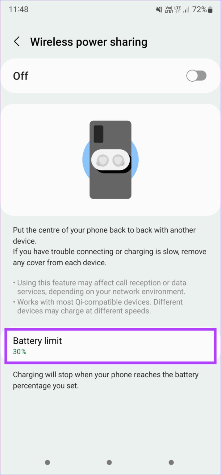 6 Best Ways to Fix Wireless Power Sharing Not Working on Samsung Galaxy ...